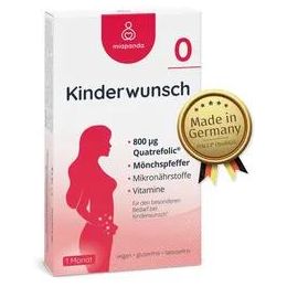 miapanda® 0 Kinderwunsch Vitamine-Mönchspfeffer & Folsäure 30 St