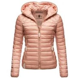 Steppjacke Navahoo "Ich Bin Hübsch" Gr. S (36), rosa (altrosa) Damen Jacken leichte Übergangsjacke mit Kapuze