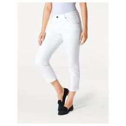 Röhrenjeans Heine Gr. 20, Kurzgrößen, weiß Damen Jeans