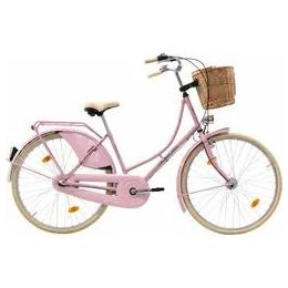 Hollandrad FASHION LINE Fahrräder Gr. 45cm, 28 Zoll (71,12cm), rosa für Damen, Nabenschaltung