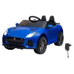 Elektro-Kinderauto Jamara "Ride-on Jaguar F-Type SVR" Elektro-Kinderfahrzeuge blau Kinder