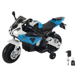 Elektro-Kindermotorrad Jamara "BMW S1000 RR" Elektro-Kinderfahrzeuge blau Kinder