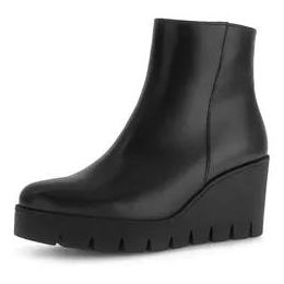 Keilstiefelette Gabor Gr. 40,5, schwarz Damen Schuhe Stiefelette, Businesschuh, Ankleboots mit Plateau Bestseller