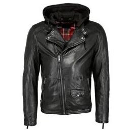 Lederjacke Mustang "31020242" Gr. 3XL, schwarz Herren Jacken