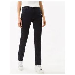 Mendler 5-Pocket-Hose BRAX "Style MARY" Gr. 50K (25), Kurzgrößen, blau (dunkelblau) Damen Hosen 5-Pocket-Hose