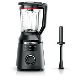 Bosch Standmixer "VitaPower Serie 6 MMBD665B1, Hochleistungsmixer, 45.000 rpm, schwarz" Zerkleinerer 2l, 6 Automatikprogramme inkl heiße Suppe, Stopfer, Sicherheitsdeckel schwarz