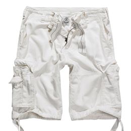 Brandit Basic Vintage Shorts Cargo wei&szlig;, Gr&ouml;&szlig;e M
