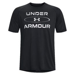 Under Armour UA Tech 2.0 Wordmark Graphic Short Sleeve T-Shirt (Sale) schwarz, Gr&ouml;&szlig;e XS