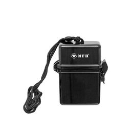 MFH Kunststoff-Box mit Nackenband waterproof schwarz