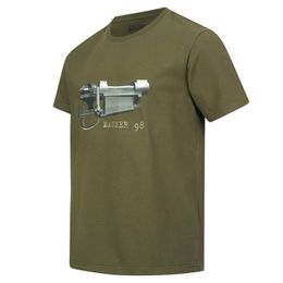 Mauser T-Shirt 98er System dull oliv, Gr&ouml;&szlig;e M
