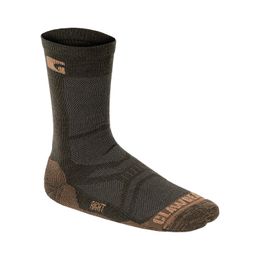 Merino Crew Socks oliv, Größe 39-41