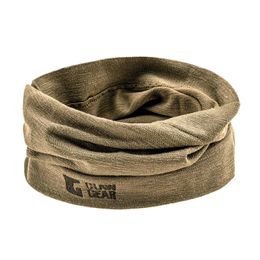 Merino Seamless Neck Gaiter steingrau oliv