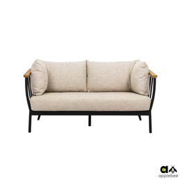 Apple Bee Condor Lounge 2-Sitzer Sofa Aluminium/Olefin