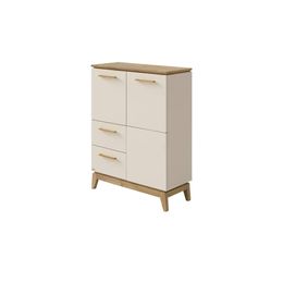 Paidi Highboard Stiene ¦ beige ¦ Maße (cm): B: 94,8 H: 123,1 T: 39,6