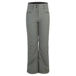 Skihose Ziener "ALIN" Gr. 116, EURO-Größen, grau (graugrün), Kinder, Obermaterial: 100% Polyester;Futter: 100% Polyamid;Wattierung: 100% Polyester, Hosen