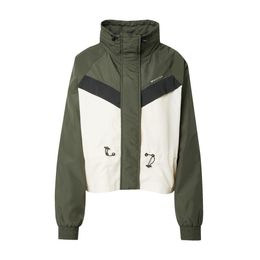 P.E Nation Sportjacke Damen Gr&ouml;&szlig;e XS creme / dunkelgr&uuml;n / schwarz