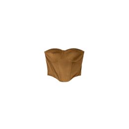 Bershka Top Damen Gr&ouml;&szlig;e S camel