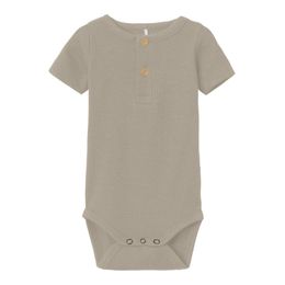 name it Body 'NBMKab' Jungen Gr&ouml;&szlig;e 62 dunkelbeige