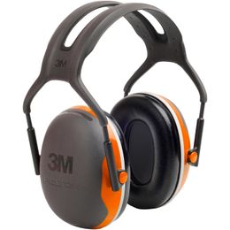 3M Peltor Kapselgehörschutz X4A Schwarz/ Orange