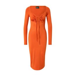Gina Tricot Kleid 'Helin' Damen Gr&ouml;&szlig;e 40 dunkelorange Winterkleid