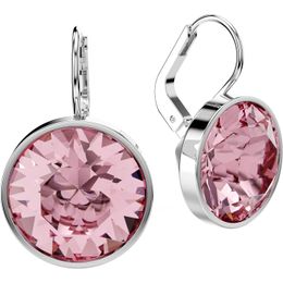 Paar Ohrhänger Swarovski "Schmuck Geschenk Ohrringe Bella Drop 5724288 5724290 5724291 5724292" Gr. Metall, rosa (metallfarben-rosa + rosa) Damen mit Swarovski Kristall