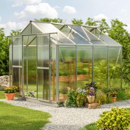 259 x 259 cm Gewächshaus, inkl. Aktionsset - XL | 6 mm - (GFPV00069)