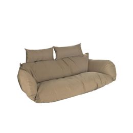 Home Deluxe Polyrattan H&auml;ngesessel TWIN - Nur Kissen