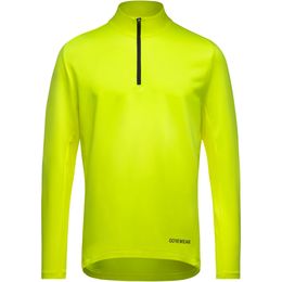Gore Everyday Mid 1/4-Zip Bekleidung Herren gelb