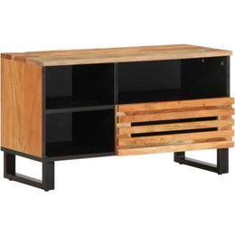 Torana - TV-Schrank 80x34x46 cm Massivholz Akazie