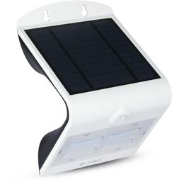 V-TAC - Solar-Wandleuchten - IP65 - Weiß - 3W - 400 Lumen - 4000K+3000K