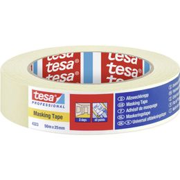 Standard 04323-00041-00 Kreppband krepp® Beige (l x b) 50 m x 25 mm 1 St. - Tesa