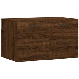 vidaXL - Wandschrank Braun Eichen-Optik 60x36,5x35cm Holzwerkstoff