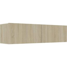 TV-Schrank Sonoma-Eiche 120x30x30 cm Holzwerkstoff vidaXL