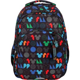 Freizeitrucksack McNeill "Base, Disney, Mickey Mouse" Gr. B/H/T: 29cm x 46cm x 16cm, bunt (mickey mouse), Kinder, Polyester, Rucksäcke