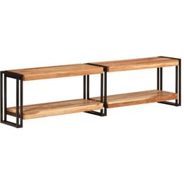 vidaXL - TV-Schrank 160x30x40 cm Massivholz Akazie