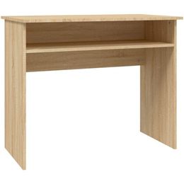 Schreibtisch Sonoma-Eiche 90x50x74 cm Holzwerkstoff vidaXL