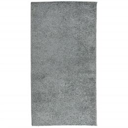 vidaXL - Teppich Shaggy Hochflor Modern Grün 80x150 cm