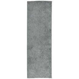 vidaXL - Teppich Shaggy Hochflor Modern Grün 80x250 cm