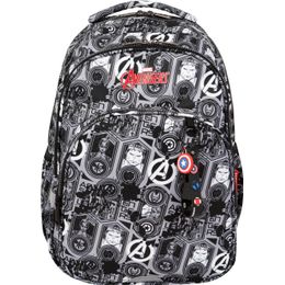 Freizeitrucksack McNeill "Base, Marvel, Avengers" Gr. B/H/T: 29cm x 51cm x 16cm, bunt (avengers), Kinder, Polyester, Rucksäcke