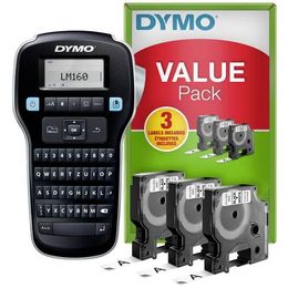 Dymo Labelmanager 160 Value Pack Beschriftungsgerät Geeignet für Schriftband: D1 12 mm, 9 mm, 6 mm