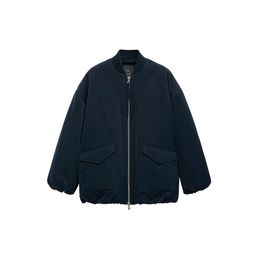 Mango &Uuml;bergangsjacke 'Talk' Damen Gr&ouml;&szlig;e L navy