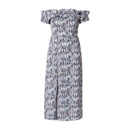 River Island Kleid 'BARDOT' Damen Größe 44 pastellblau / pastellgelb / pastellpink / schwarz / weiß Winterkleid