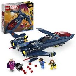 Konstruktionsspielsteine Lego "X-Jet der X-Men (76281), Super Heroes" Spielbausteine bunt Kinder Made in Europe