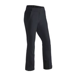 Skihose Maier Sports "Steffi Slim" Gr. 36, Normalgrößen, schwarz, Damen, 100% Polyester, Hosen, Damen Schneehose,atmungsaktiv, wind/wasserdicht, Slim Fit