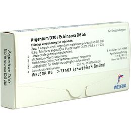 Weleda Argentum D30 Echinac D 6 8 ST