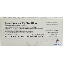 Weleda Arnica Planta T D10 Cor 8 ML