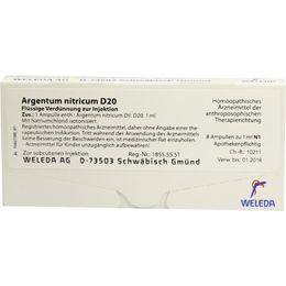 Weleda Argentum Nitr D20 8 ML