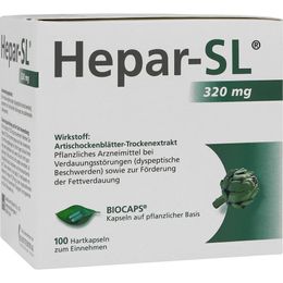 MCM KLOSTERFRAU Vertr. GmbH Hepar-Sl 320mg Hartkapseln 100 ST