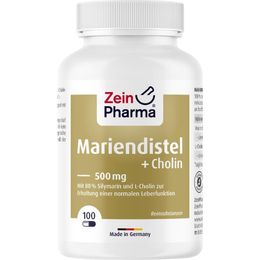 Mariendistel + Cholin Kapseln 80% Silymarin 100 ST