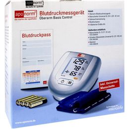 WEPA Aponorm Blutdruckmessgerät Basis Control Oberarm 1 ST